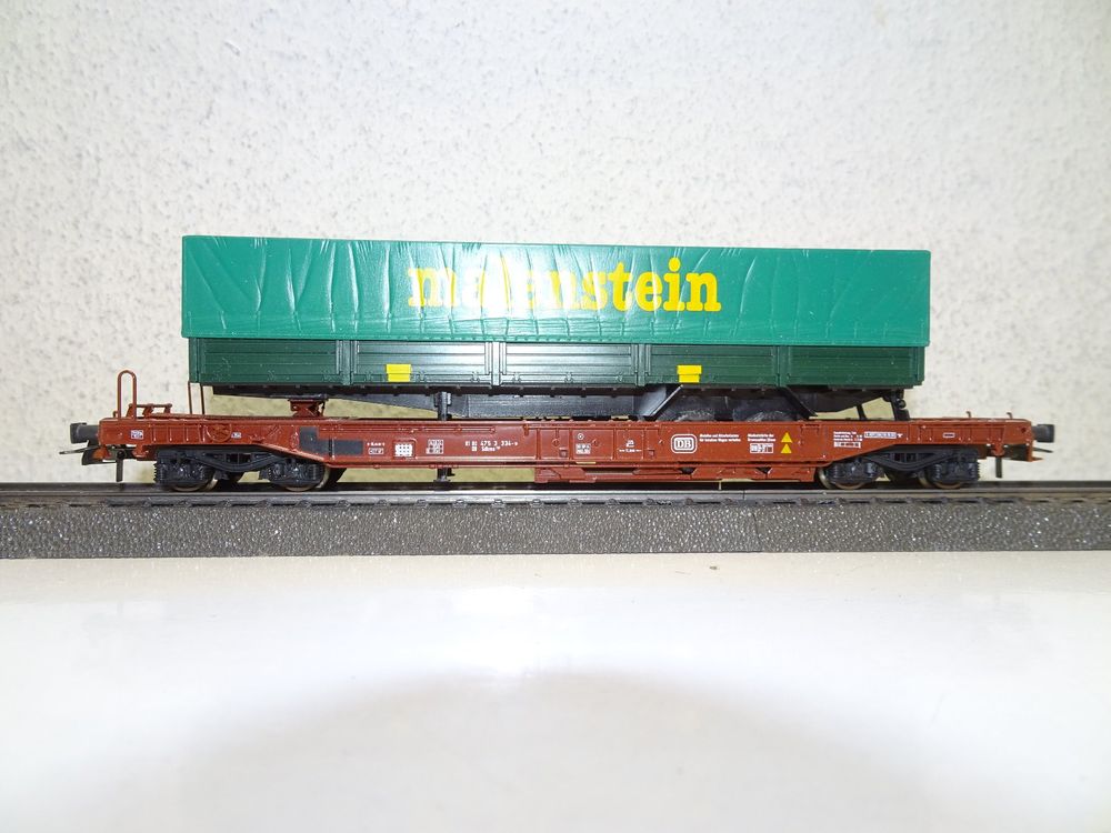 Roco Güterwagen DB 334-9 Malenstein LKW HO (10) | Kaufen auf Ricardo