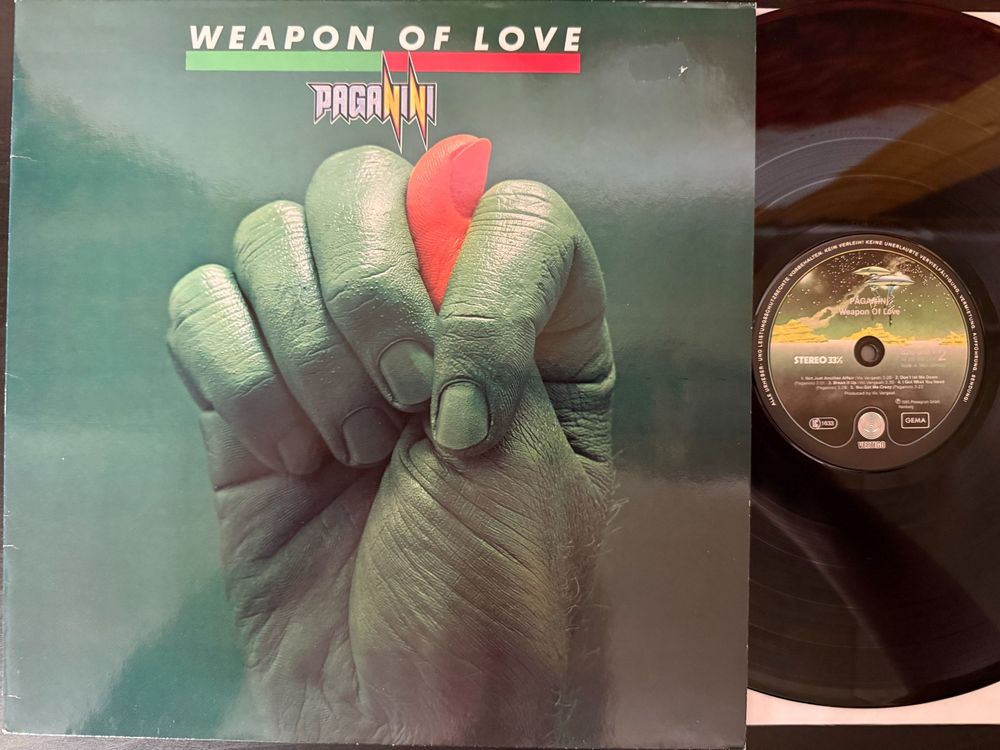 Paganini – Weapon Of Love [LP DE 1985] (Gebraucht) in Tamins für CHF 15 ...
