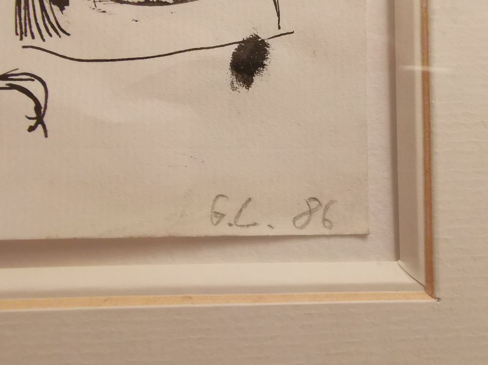 Gregor Lanz (1962 Zürich) - Zeichnung 1986 (Gebraucht) in Uster für CHF ...