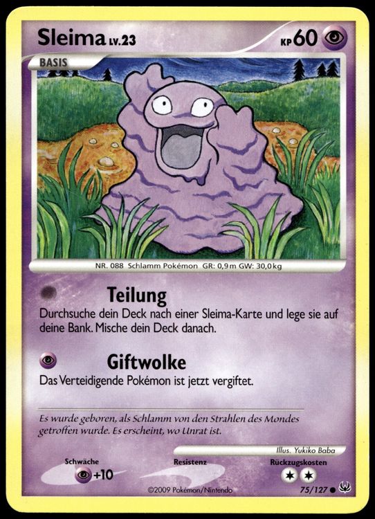 Sleima 75/127 Pokémon Platinum Base Set | Kaufen auf Ricardo