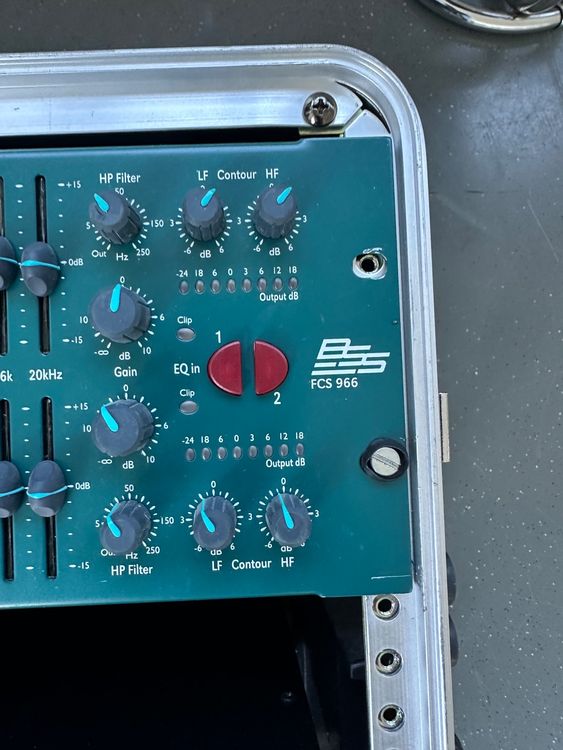 Equalizer BSS FCS966 & AUDIO MANAGEMENT SYSTEM dp448 | Kaufen auf Ricardo