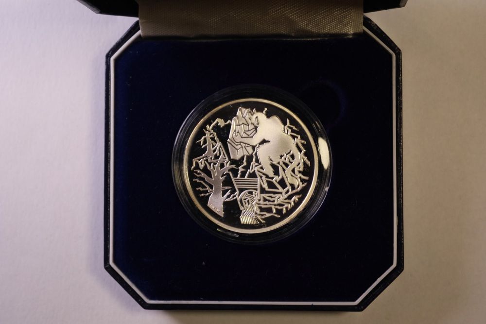 Silbermünze Polierte Platte 20 Fr 1994 Teufelsbrücke (Neu und originalverpackt) in Rieden AG für ...