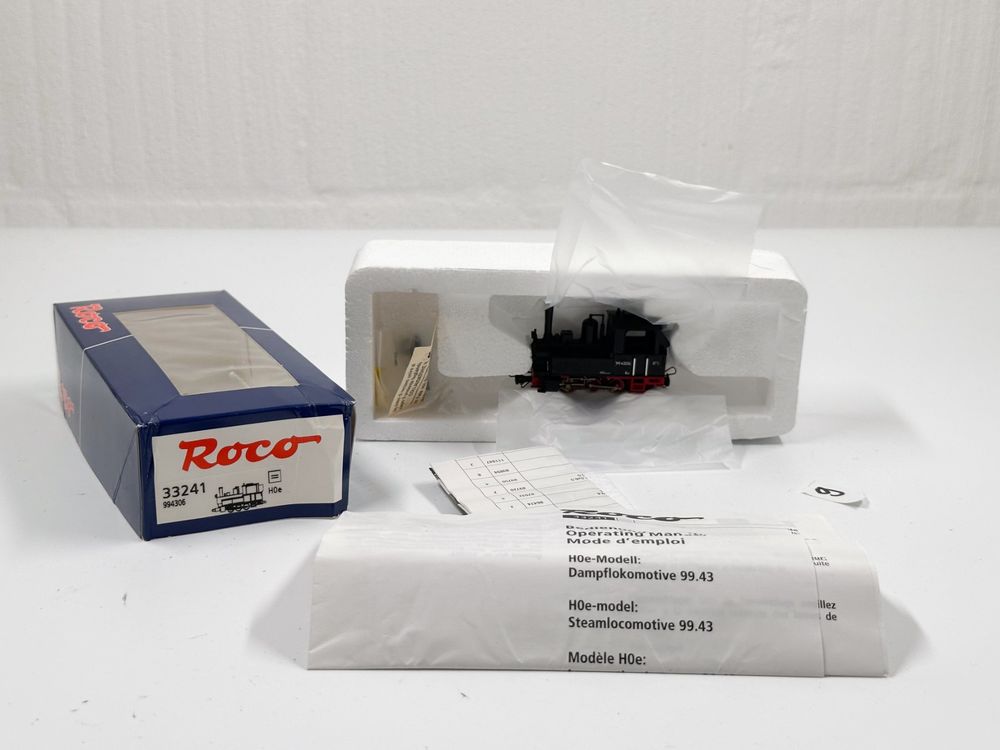 Roco HOe Dampflok 99 4306, neuwertig mit OVP (Gebraucht) in Zürich für ...