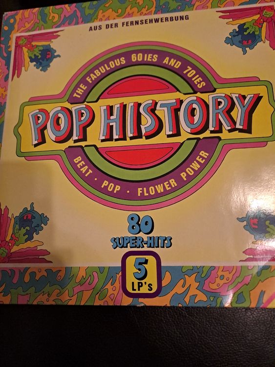 POP HISTORY "THE FABULOUS 60IES AND 70IES" 5 LP's. | Kaufen auf Ricardo
