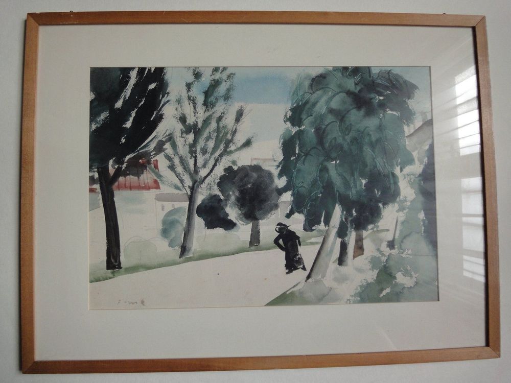 Funk "Spaziergang" - Aquarell (Gebraucht) in Biel/Bienne für CHF 150 – mit Lieferung auf Ricardo ...