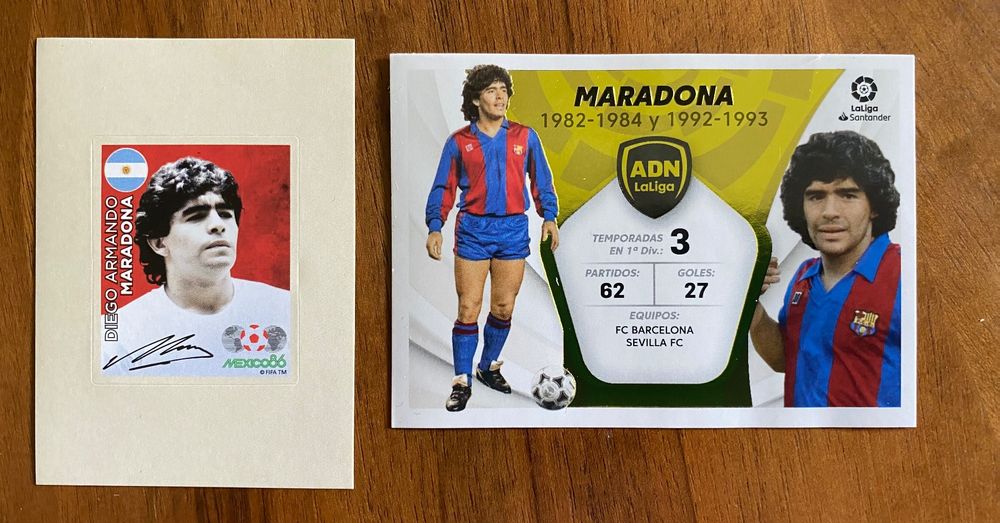 2 x Panini Sticker Diego Maradona | Kaufen auf Ricardo