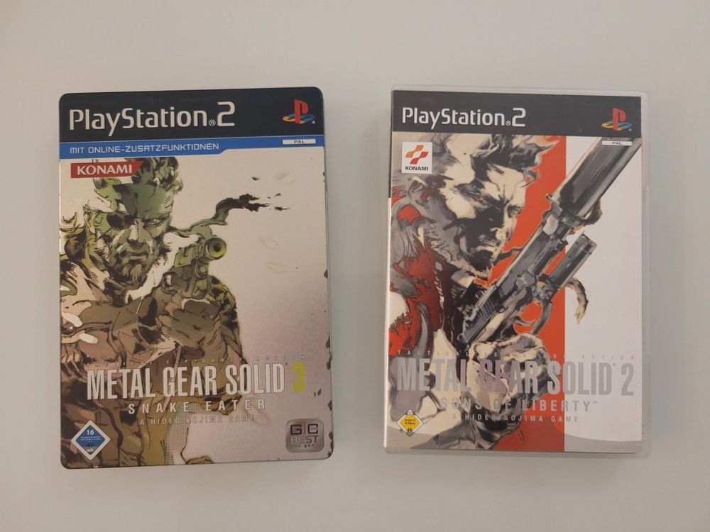 2x Metal Gear Solid für Playstation 2 (PAL) | Kaufen auf Ricardo