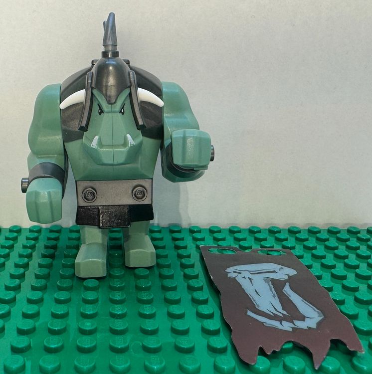 Lego Ritter Troll - Large Figure Minifigur cas376 | Kaufen auf Ricardo