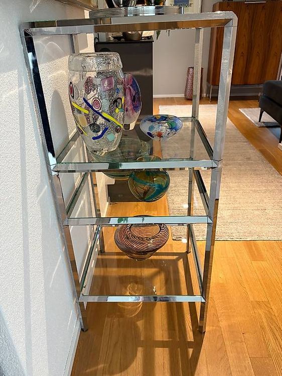 Vitra Glas-Chromregal Miller (Gebraucht) in Derendingen für CHF 400 – nur Abholung auf Ricardo ...