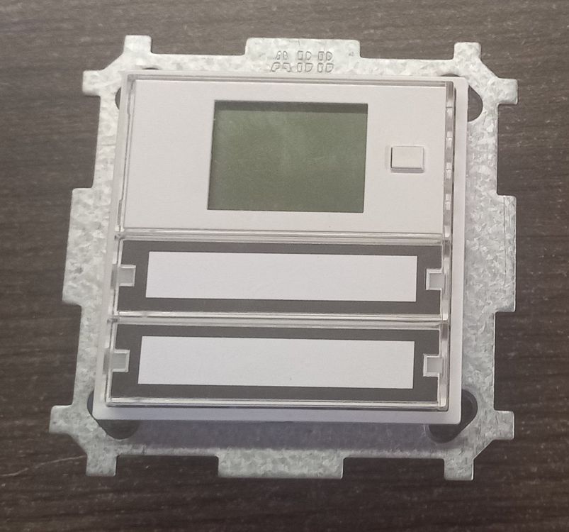 Régulateur de temp. avec bouton-pous. 2x/4x ABB Sidus - KNX | Kaufen auf Ricardo