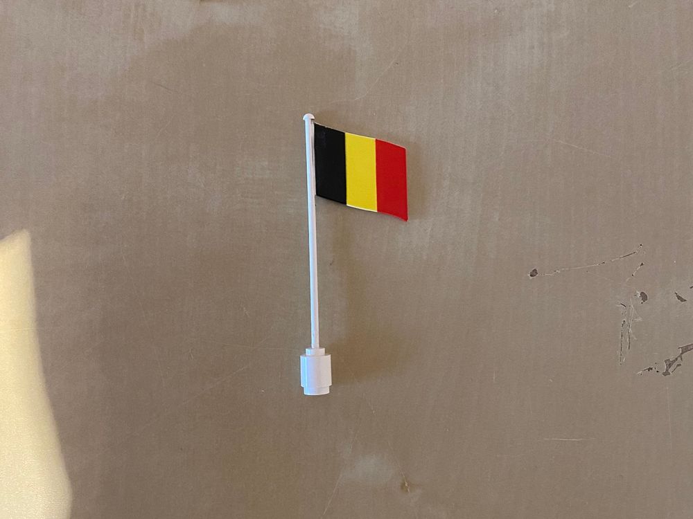 LEGO BELGIAN flag (Classic European Flag; set 493) | Kaufen auf Ricardo