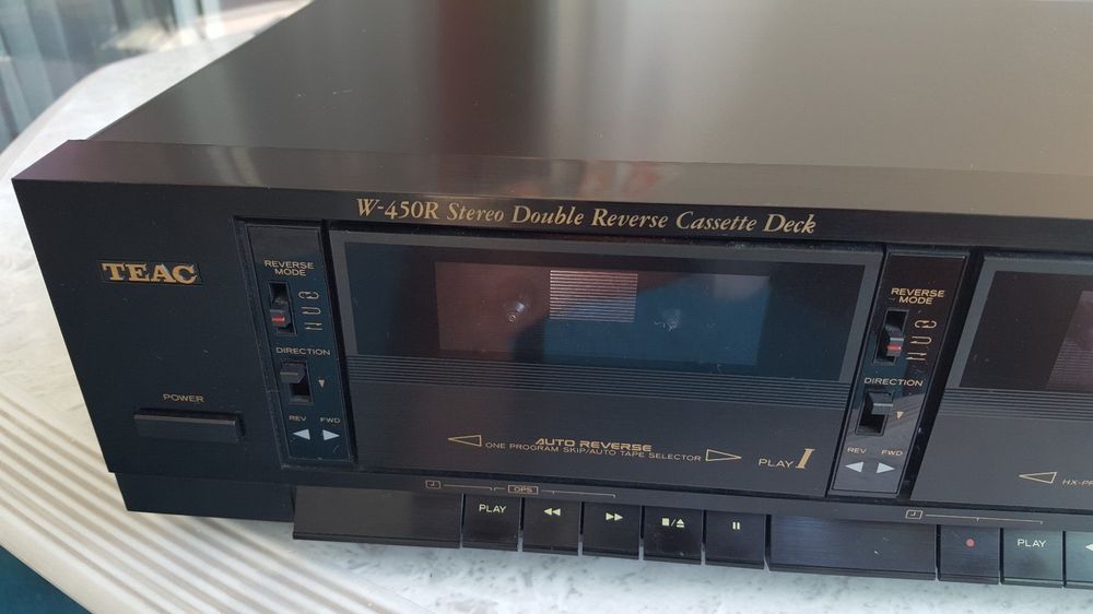 Cassetten Deck TEAC W-450R Double Reverse Vintage (Gebraucht) in Luzern/Littau für CHF 10 – nur ...
