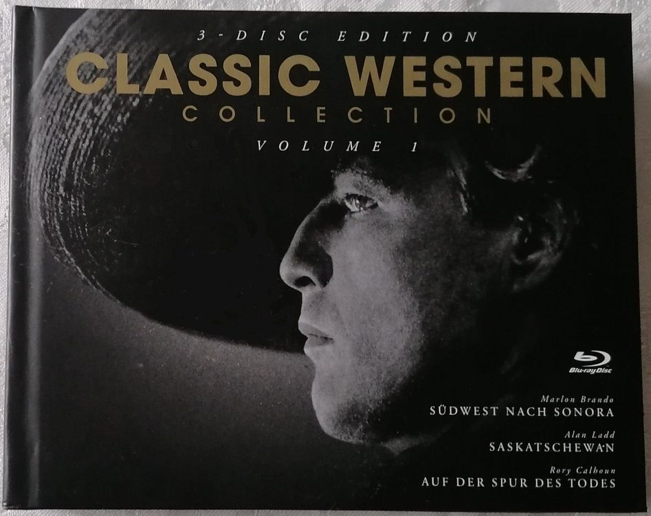 Western Mediabook Blu-ray 3-Disc Set - Marlon Brando (Gebraucht) in ...