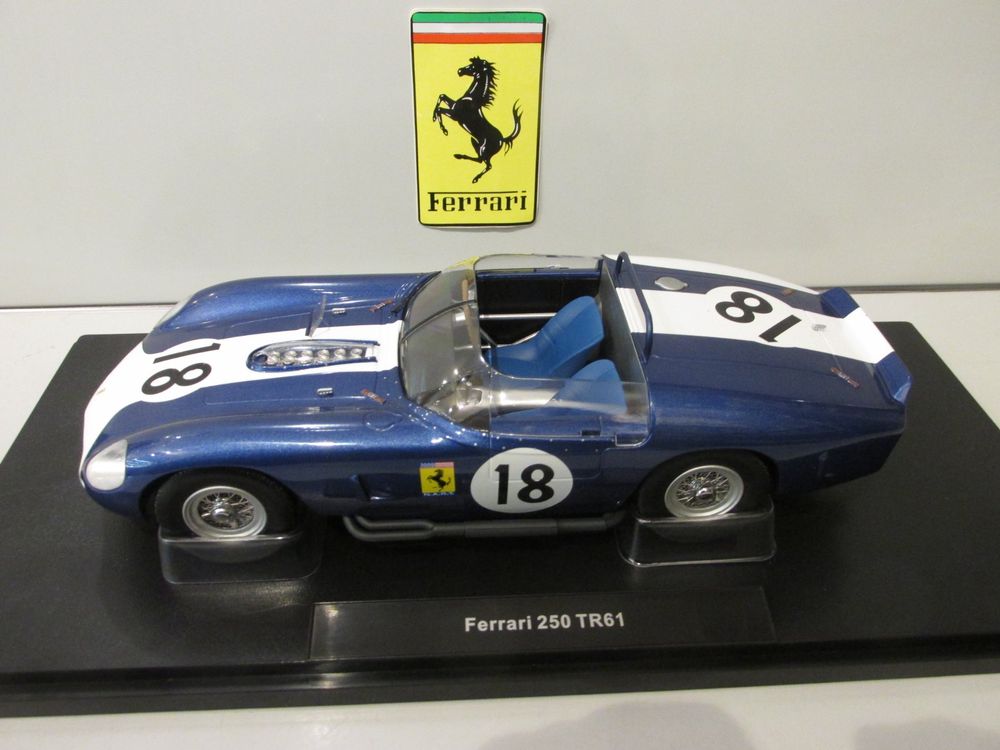 Ferrari 250 TR61 NART #18 " 24h Le Mans 1962 " 1:18 OVP NEU (Neu und ...