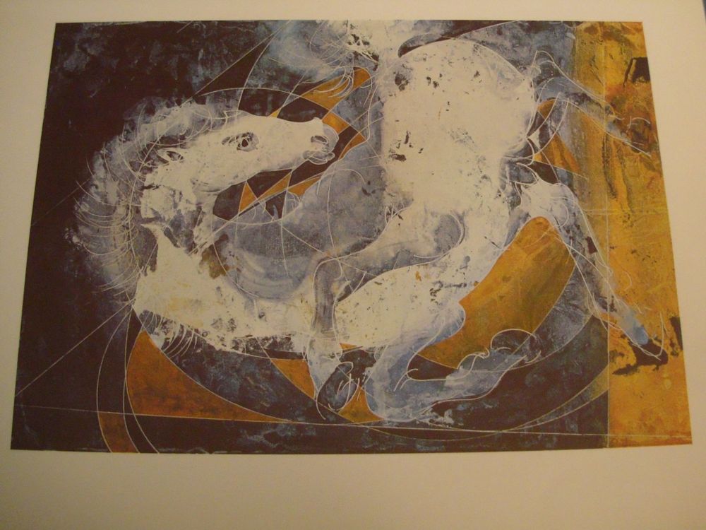 Hans Erni - Pferde - 3 Kunstdrucke - 1966 | Kaufen auf Ricardo