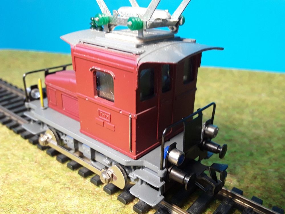 SBB Te 101 Rangierlokomotive _ Schienentraktor _ Spur H0 (Defekt) in ...
