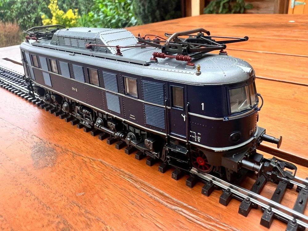 Märklin H0 34691 E-Lok Br. E19 12 blau der DB (Neu und originalverpackt) in Gelterkinden für CHF ...