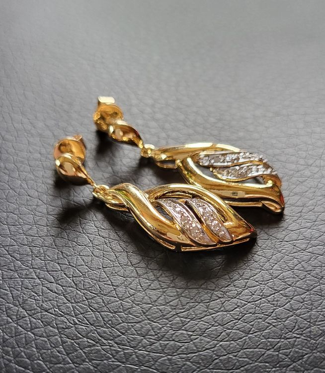 Gold 750 Ohrstecker Mit Brillanten (Gebraucht) in Wald ZH für CHF 540 – mit Lieferung auf ...