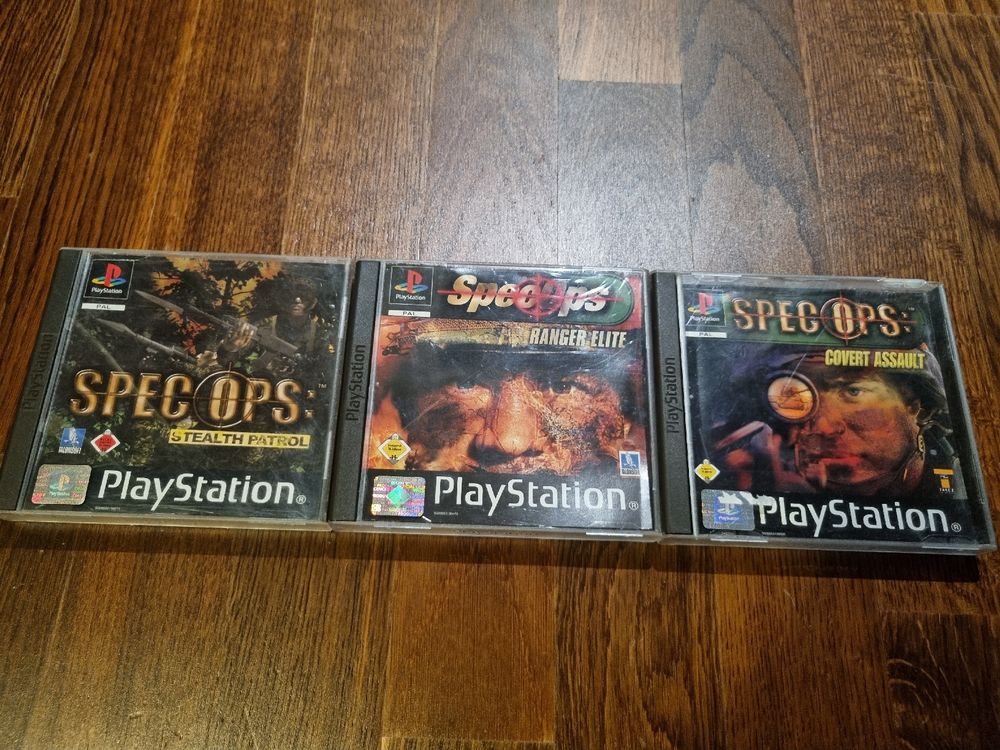 Spec OPs Sammlung Playstation 1 PS1 (Gebraucht) in Goldau für CHF 29 ...