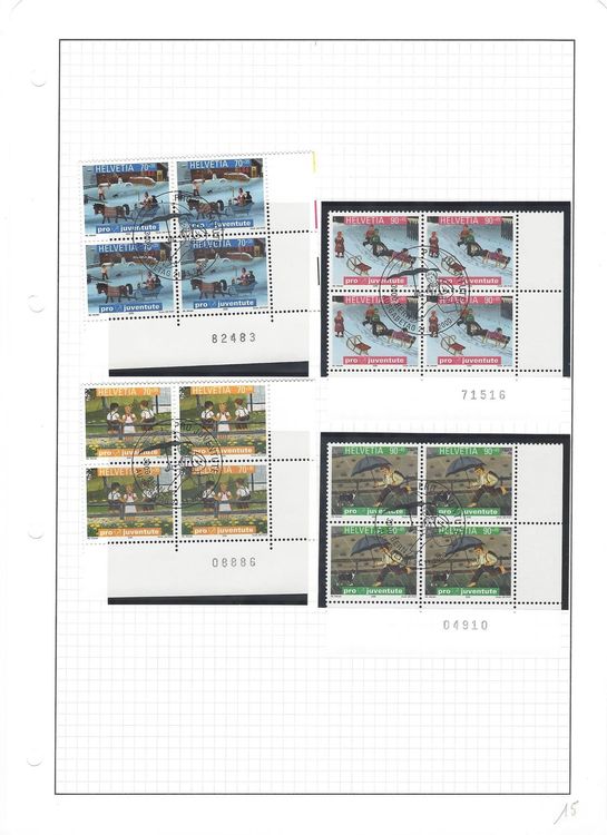 bx42/Pro Ju en blocs de 4 2000 obl.ET | Kaufen auf Ricardo