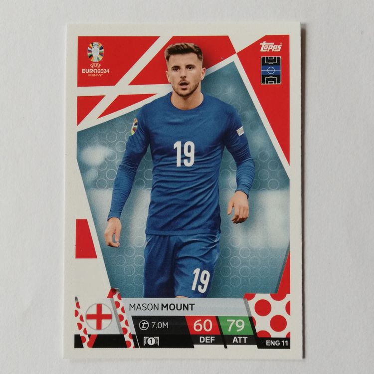 Match Attax Euro 2024 Mason Mount | Kaufen auf Ricardo