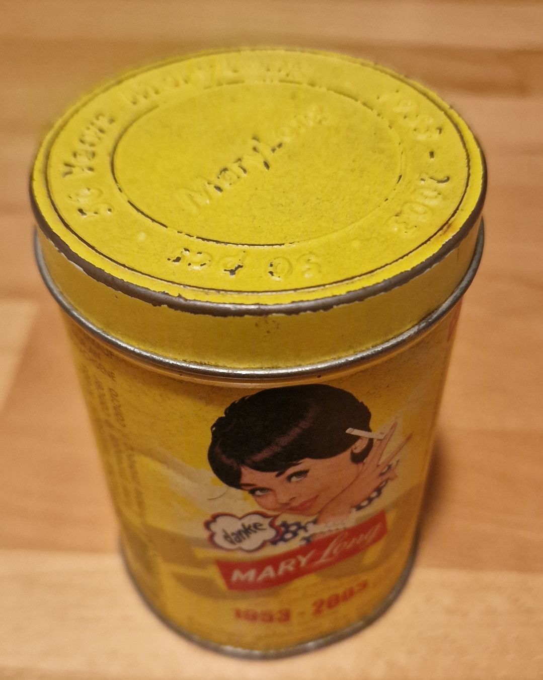 Mary Long Dose / Metalldose Vintage 1953-2003 Rarität! (Gebraucht) in ...