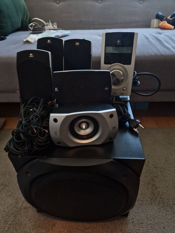 Logitech Z-5500 5.1 DolbyDigital Sound THX Speaker System Co | Kaufen ...