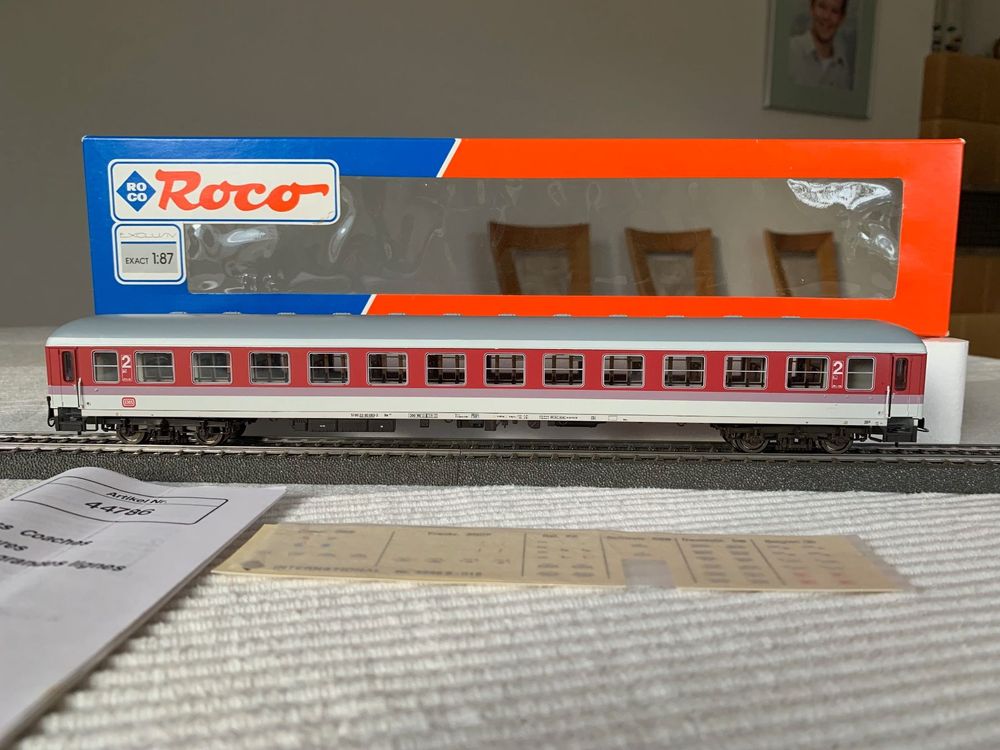 Roco 44786 IC-Großraumwagen 2.Kl DB (AC) | Kaufen auf Ricardo