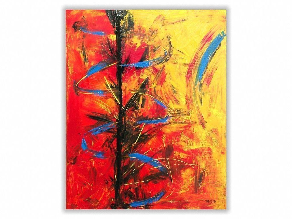 Patrick Motyl «Aesculap», tolles Original-Acrylbild (Gebraucht) in Rekingen AG für CHF 199 – nur ...