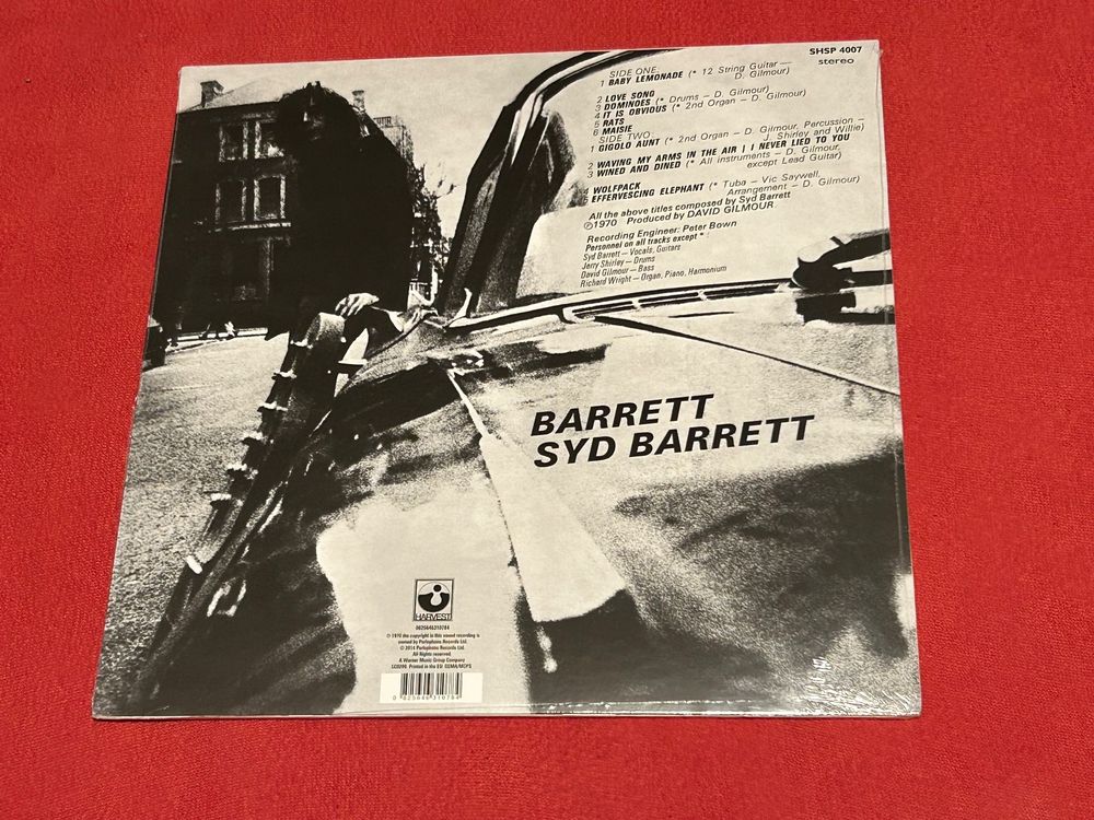 Syd Barrett Barrett Vinyl Album (Neu (gemäss Beschreibung)) in Schötz ...