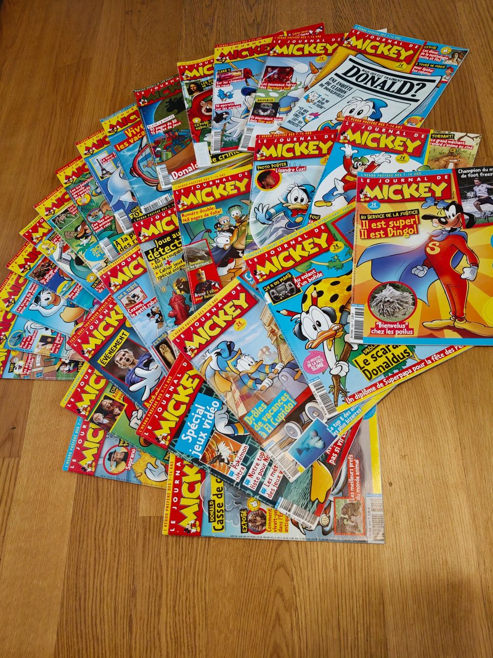 Journal de Mickey : 27 numéro (dont 4 doubles numéros) (D'occasion) à ...