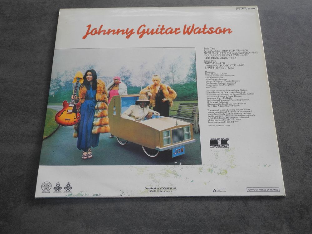 JOHNNY GUITAR WATSON: A REAL MOTHER - DJM RECORDS (Neu (gemäss ...