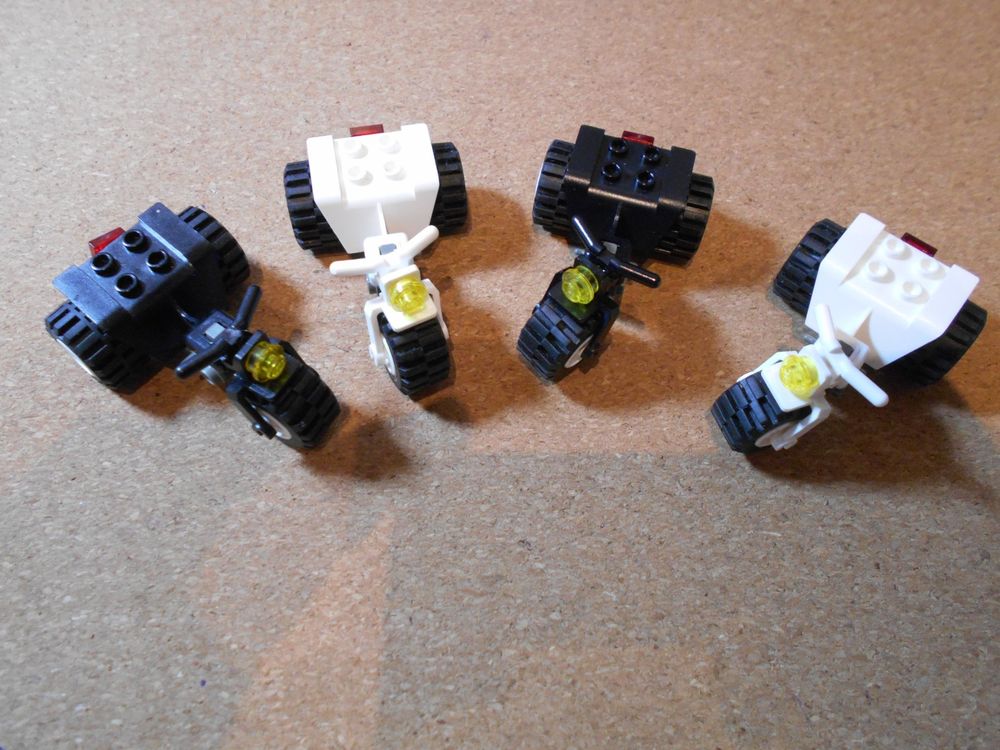4 kleine Lego Trike ( Set 825 ) (Gebraucht) in Niederuzwil für CHF 8 ...