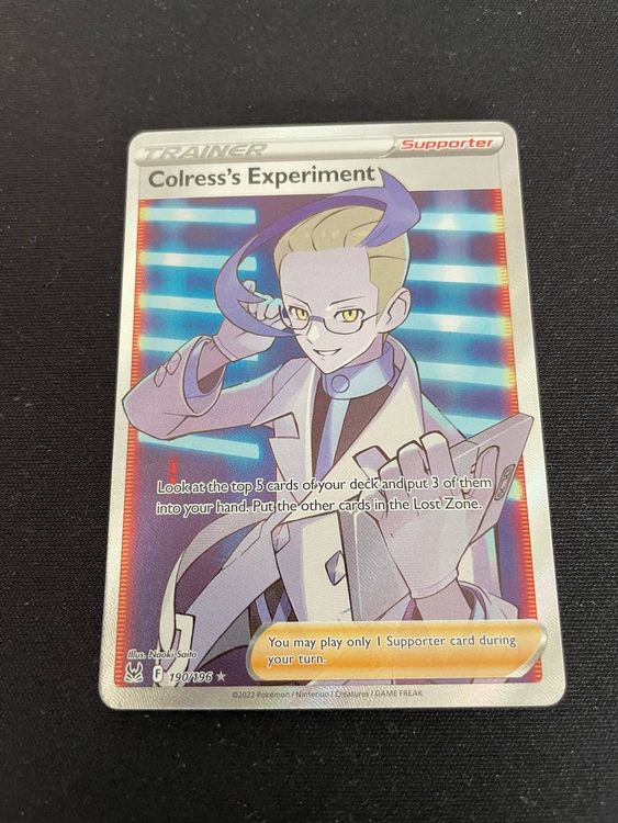 Pokemon Card Colress's Experiment - Lost Origin (Neu (gemäss ...