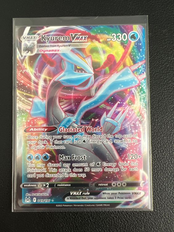 Kyurem Vmax Pokemon Lost Origin | Kaufen auf Ricardo