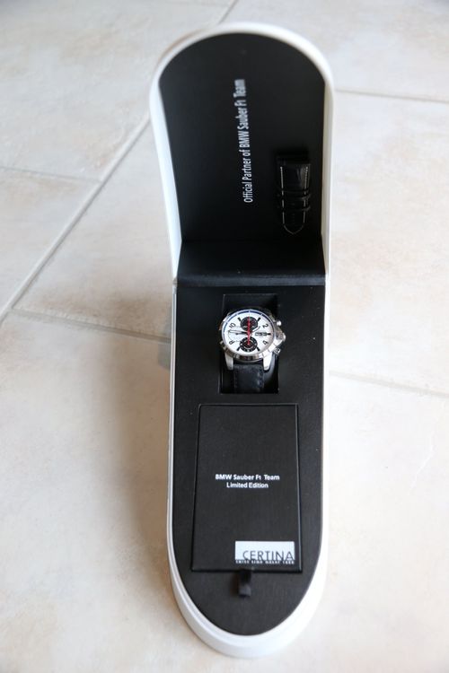 Certina Podium BMW Sauber F1 Team Limited Edition (Neu (gemäss ...