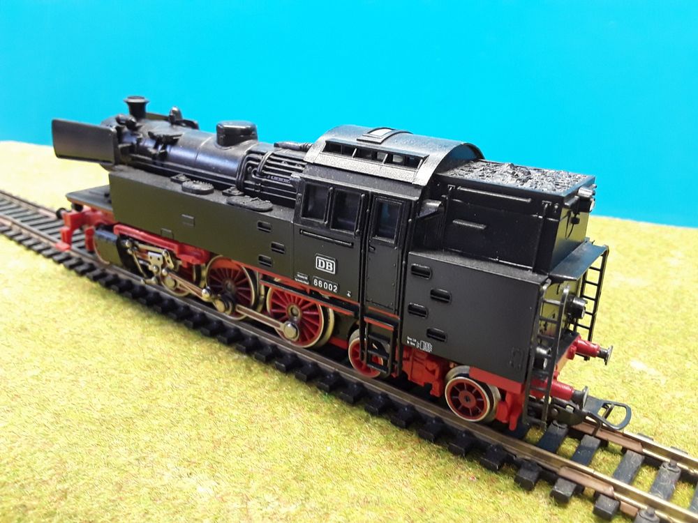 Piko _ BR 66 _ Personenzug _ Tenderlokomotive _ Spur H0 (Defekt) in ...