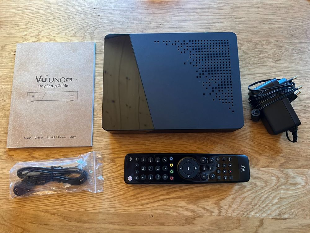VU+ Uno 4K UHD Linux Kabelreceiver Set-Top-Box DVB-C Kabel (Gebraucht) in für CHF 58 – mit ...