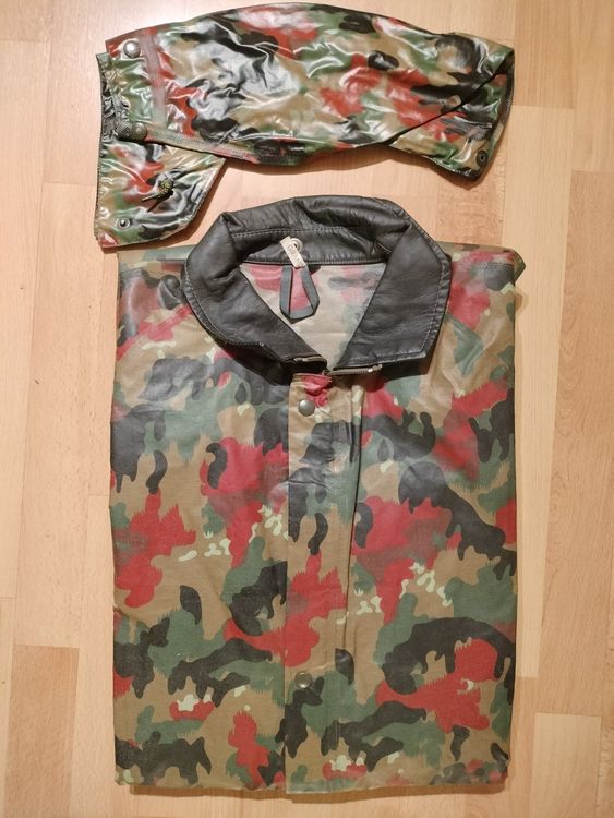 Schweizer Armee Militär Tarn Regenschutz mit Kapuze , Gross | Kaufen ... Schweizer Armee Militär Tarn Regenschutz mit Kapuze , Gross | Kaufen ...
