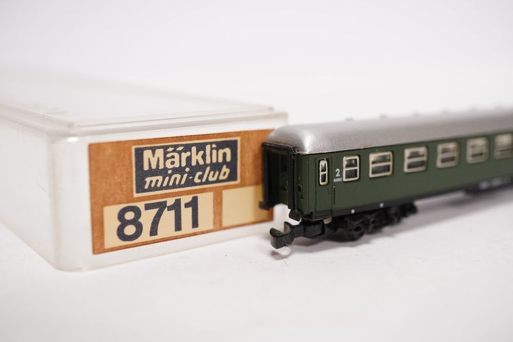 1å Märklin Z 8711 DB Personenwagen D-Zug grün | Kaufen auf Ricardo