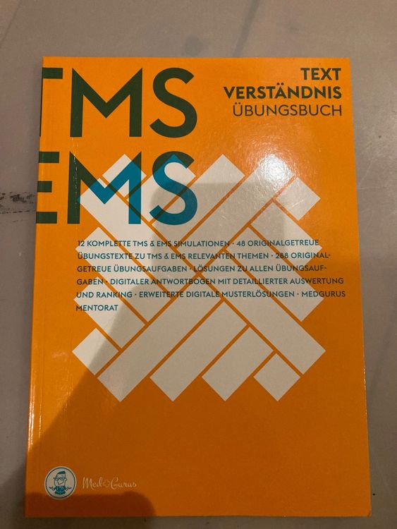 TMS & EMS Textverständnis Übungsbuch MedGurus | Kaufen auf Ricardo
