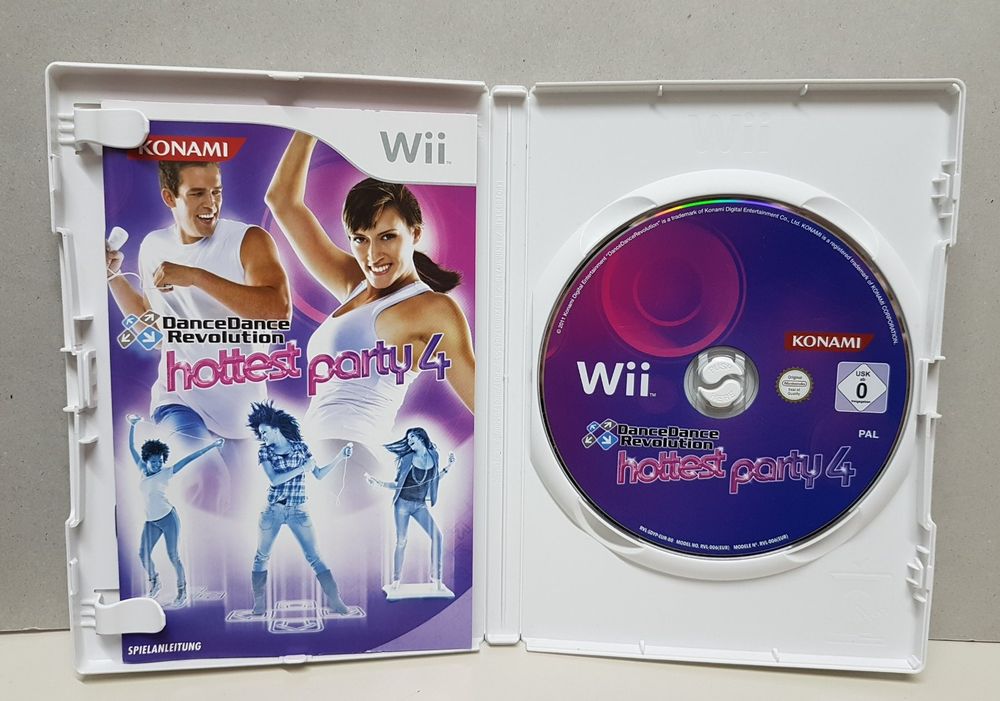 Dance Dance Revolution Hottest Party 4 Wii (Gebraucht) in Schüpfheim ...