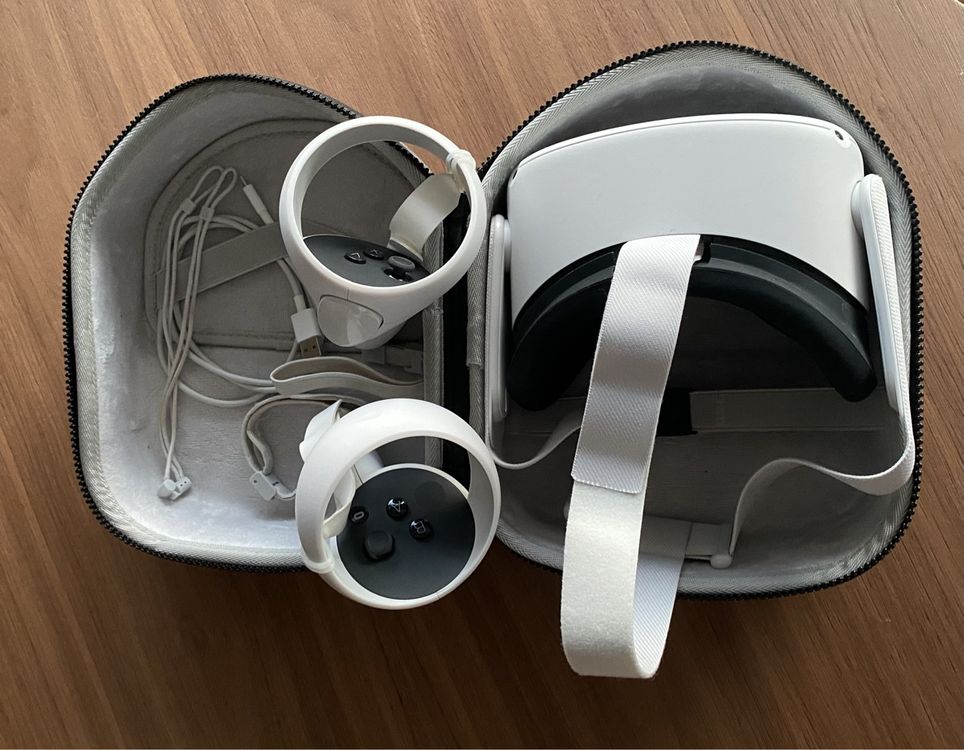 Meta Quest 2 (256gb) VR headset + PC link Cable | Kaufen auf Ricardo