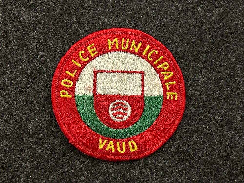 Polizeiabzeichen Schweiz - Police Municipale Vaud (Gebraucht) in ...