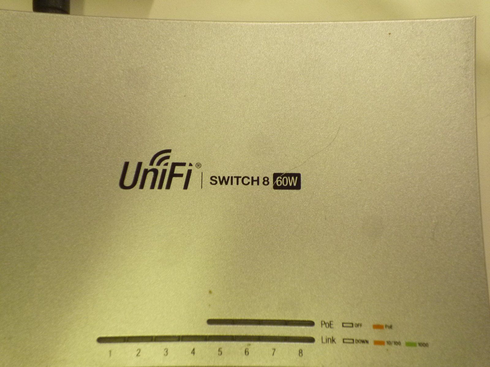 Ubiquiti UniFi Switch 8 (US-8-60W) • 8-Port Gigabit • 60W Po (Gebraucht ...