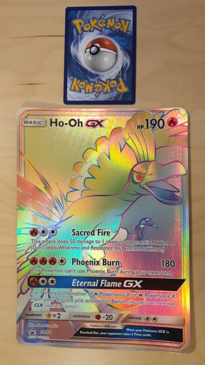 Pokemon Karte Ho-Oh Rainbow (Gebraucht) in für CHF 3 – mit Lieferung ...