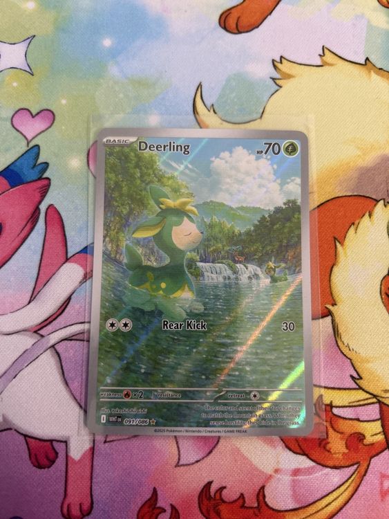 Pokemon White flare Deerling IR 091/086 (Neu (gemäss Beschreibung)) in ...