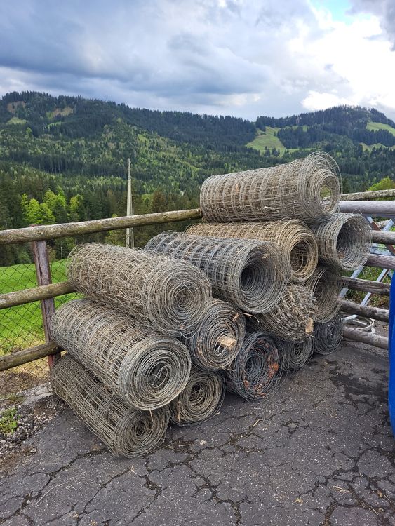 Maschendraht Weidezaun Wildzaun (Gebraucht) in Willerzell für CHF 408 ...