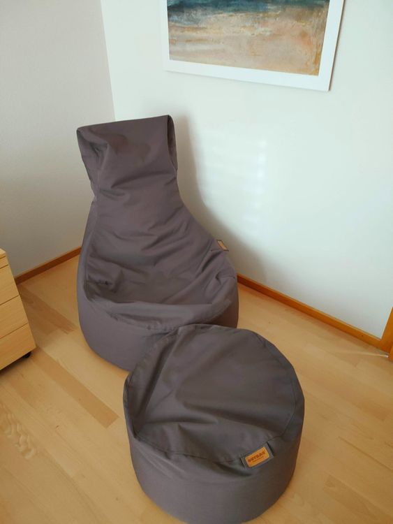 Outbag Slope Sitzsack mit Hocker (Gebraucht) in Waltalingen für CHF 1 ...