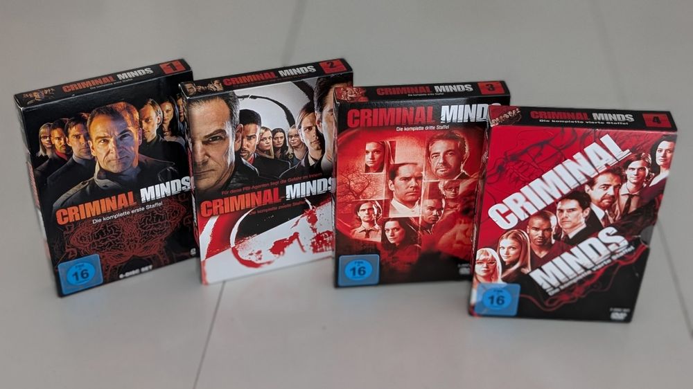 DVD Serie Criminal Minds, Staffeln 1 - 4 (Gebraucht) in Wil SG für CHF ...